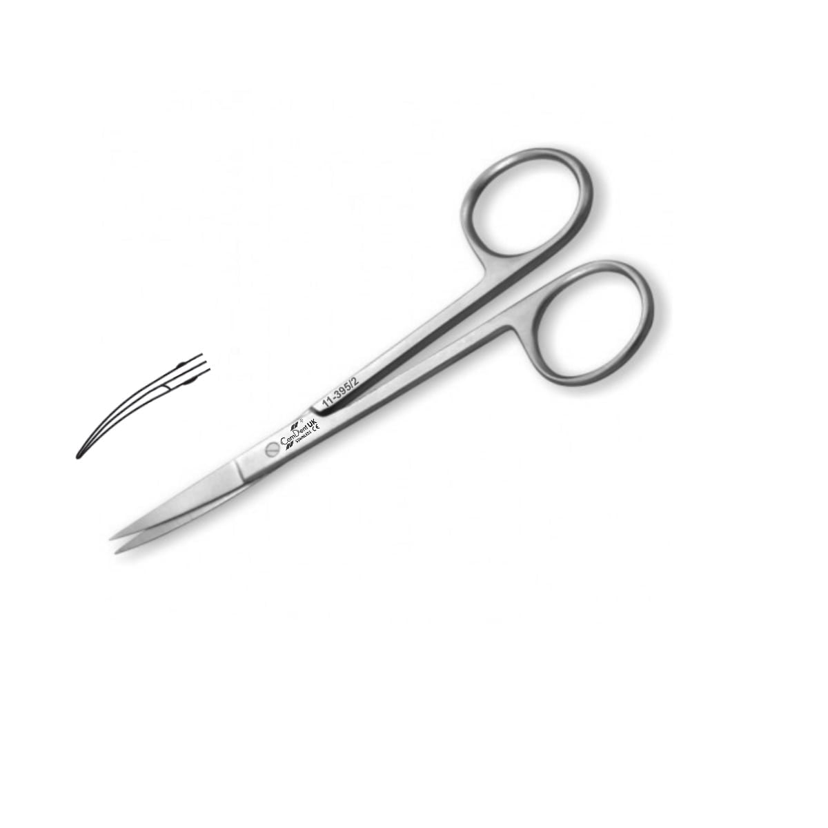 Iris Scissors Curved 11.5CM - ComDent