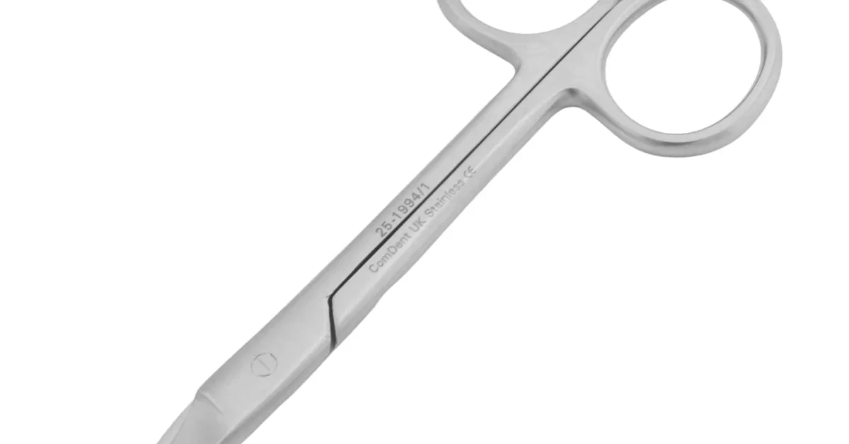 Crown Scissors 10.5cm, Straight - ComDent