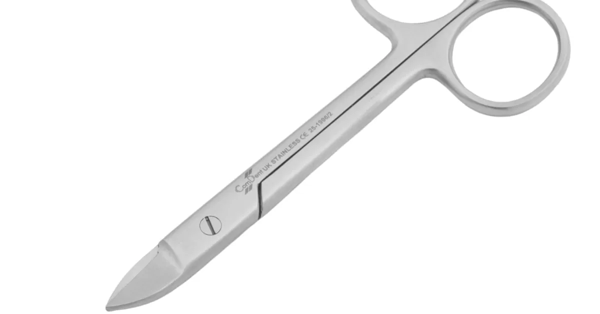 Crown Scissors 10.5cm, Curved - ComDent