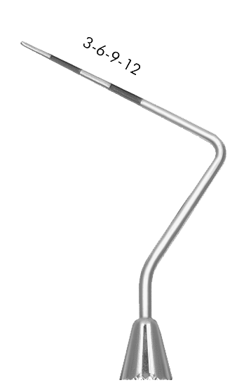 Perio Probe, Color Coded CP12 - ComDent